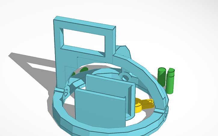 3D design Ping Pong Eye Def - Tinkercad