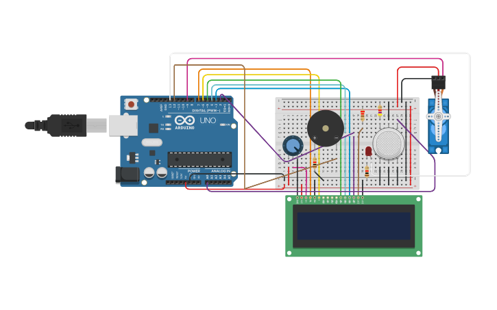 Circuit design Final Project - Tinkercad