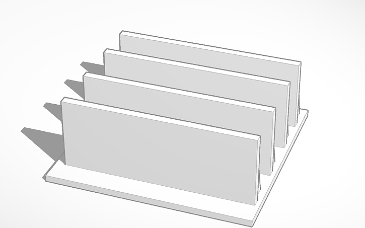 3D design stand - Tinkercad