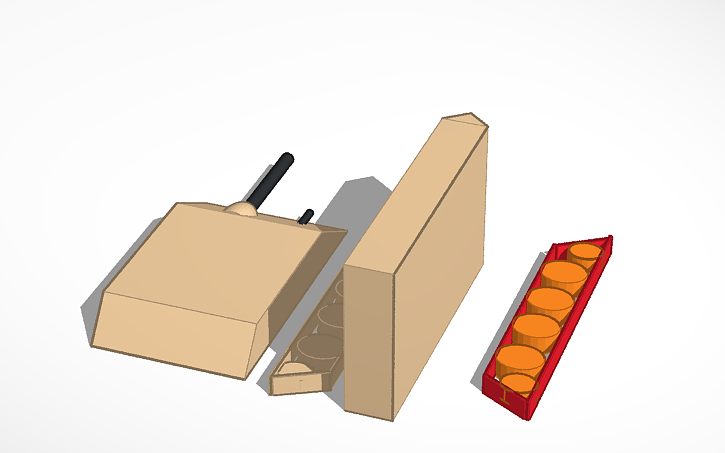 3D design hetzer - Tinkercad