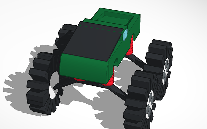 3D design monster truck - Tinkercad