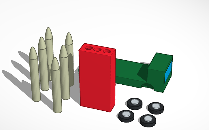 3D design himars - Tinkercad