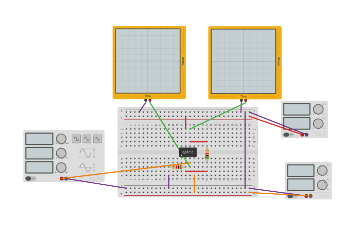 Circuit design Bài 2b - Tinkercad