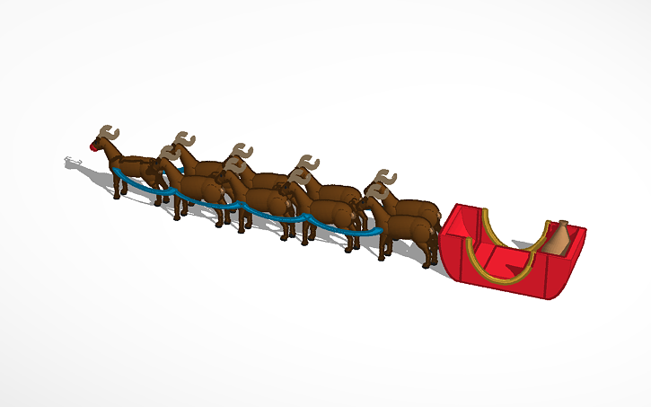 3D design Copy of reindeer - Tinkercad