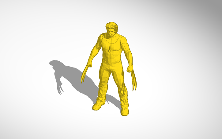 3D design Copy of logan/wolverine | Tinkercad