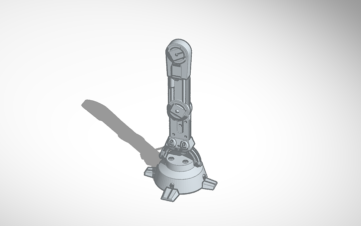 3D design ATAT leg - Tinkercad