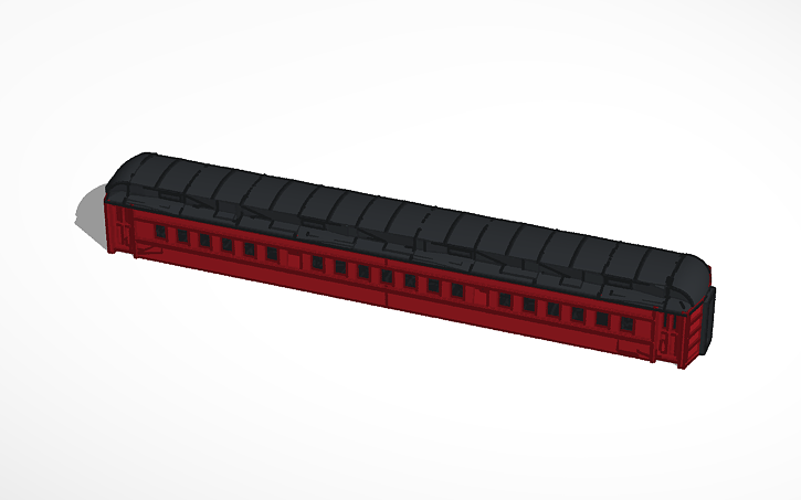 3D design Pullman With seats - Tinkercad