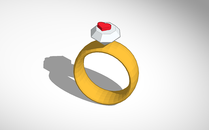 3D design Ring - Tinkercad