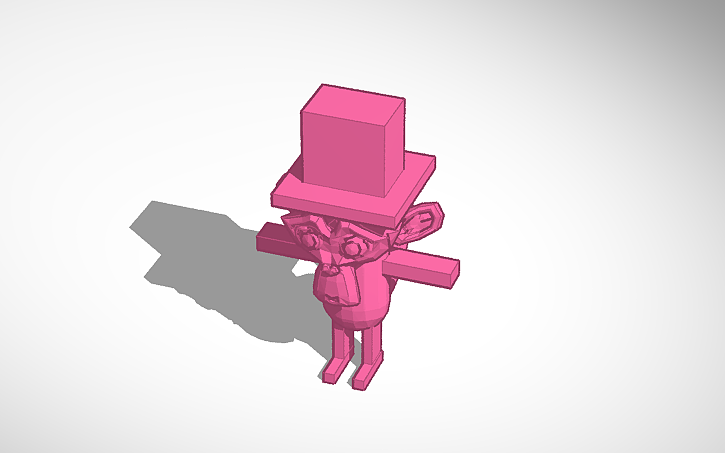 3D design monkee | Tinkercad