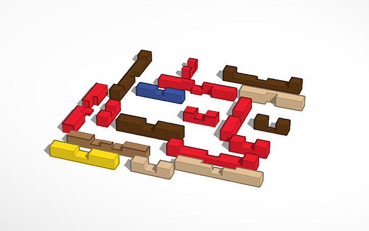 3D design 3D Puzzle | Tinkercad