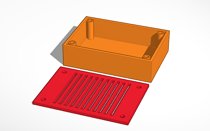 3D design Buck Converter Enclosure - Tinkercad