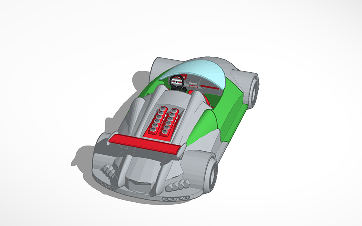 3D design Bugatti - Tinkercad