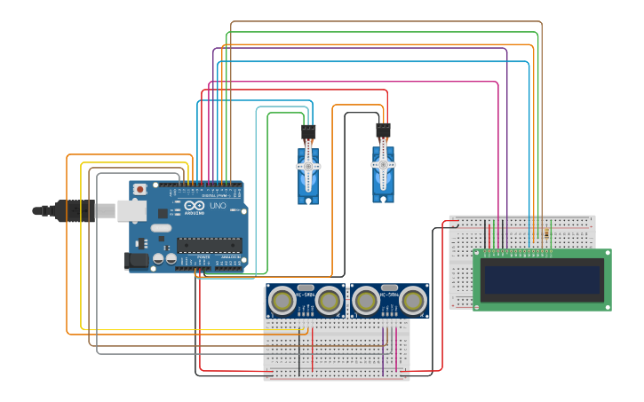 Circuit design Proyecto Final Arduino | Tinkercad Circuit design Proyecto Final Arduino | Tinkercad