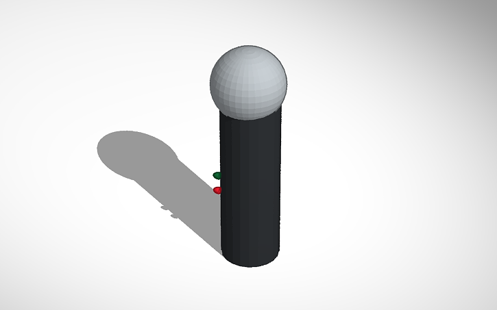 3D design Microphone - Tinkercad