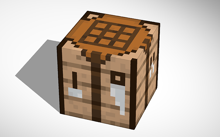 3D design Crafting Table - Tinkercad