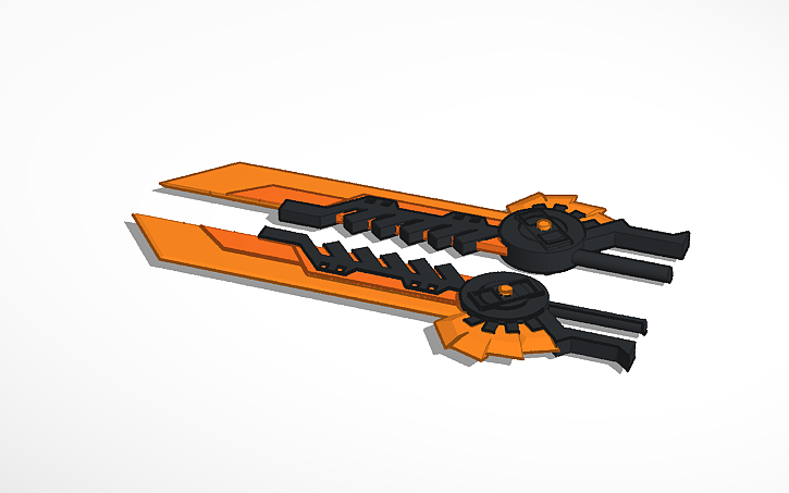 3D design Transformers Volcanicus sword | Tinkercad