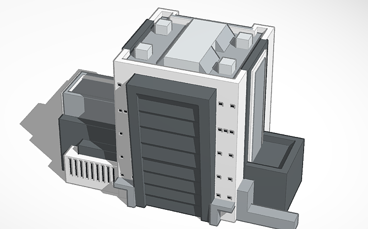 3D design KSP VAB - Tinkercad