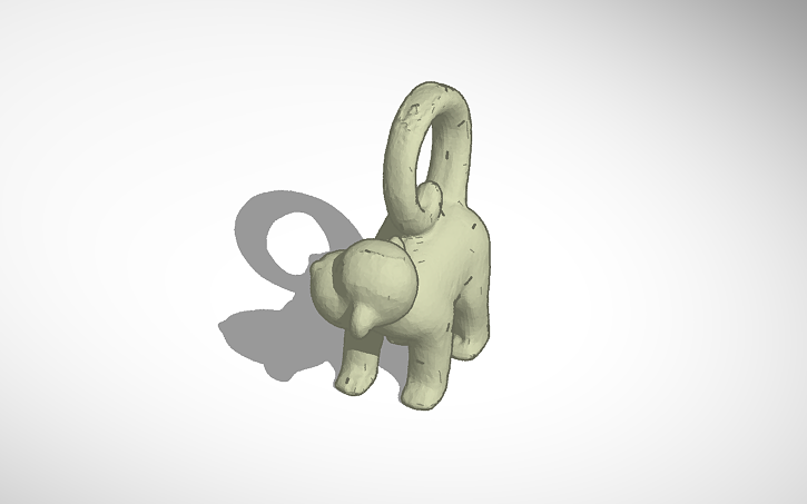 3D design Monkey - Tinkercad