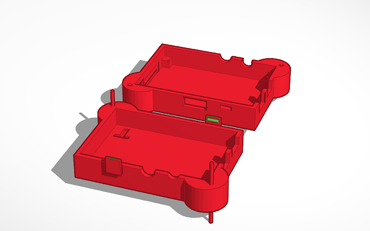 3D design piBox | Tinkercad