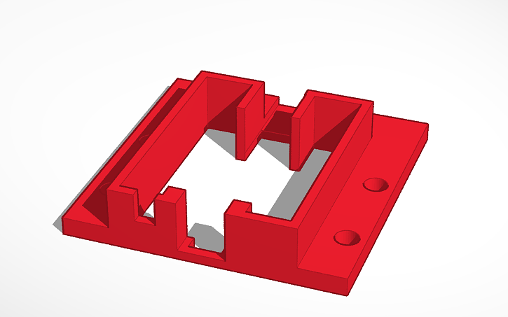 3D design Shapeoko floating Z axis - Tinkercad