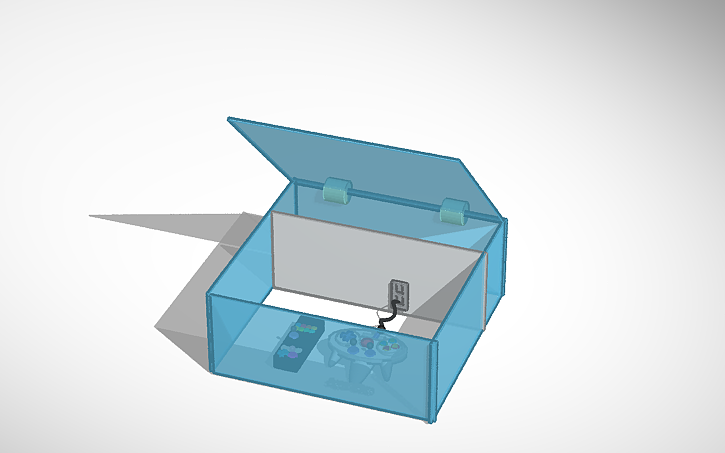 3D design 3D Video Game controller! | Tinkercad