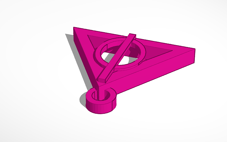 3D design 7C TBW Deathly Hallows | Tinkercad