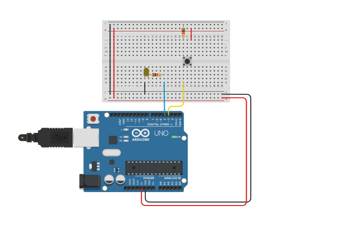 Circuit design ARDUINO #3b | Tinkercad