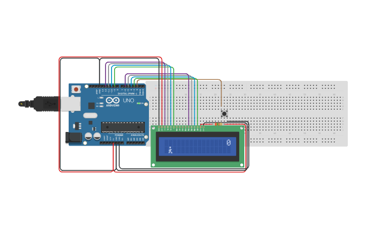 Circuit design Jogo Arduíno | Tinkercad
