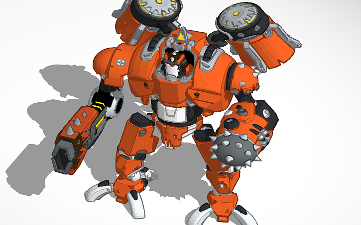 3D design Henry the robot - Tinkercad