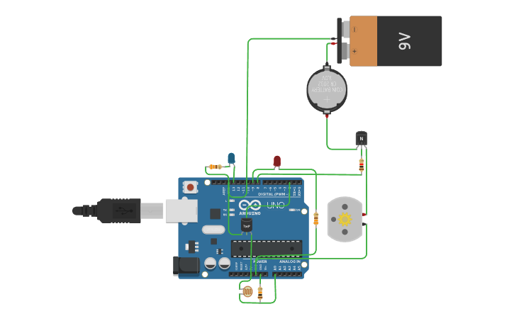 Circuit design Mighty Jaban-Borwo - Tinkercad