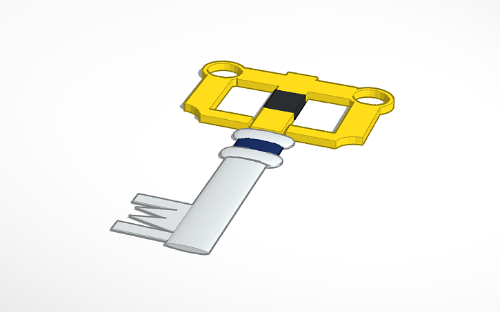 3D design the key | Tinkercad