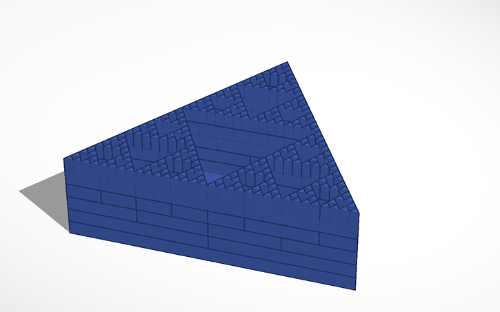 3D design Sierpinski Triangle Evolution | Tinkercad