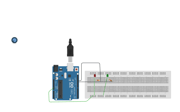 Circuit design exp2 - Tinkercad