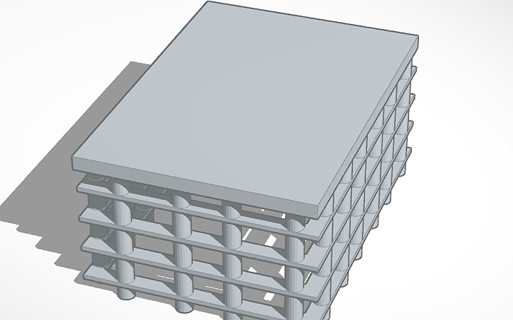 3D design Cage - Tinkercad