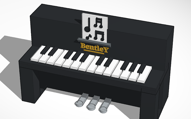 3D design My piano
