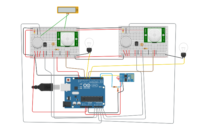 Circuit Design Copy Of Esp8266 Tinkercad