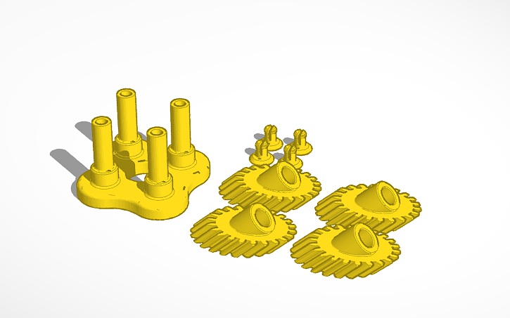3D design Slice Gears | Tinkercad