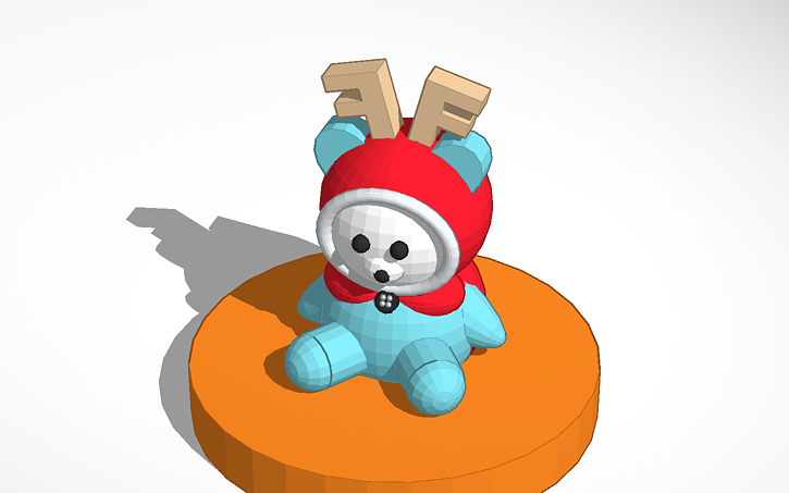 3D design Teddy Bear | Tinkercad