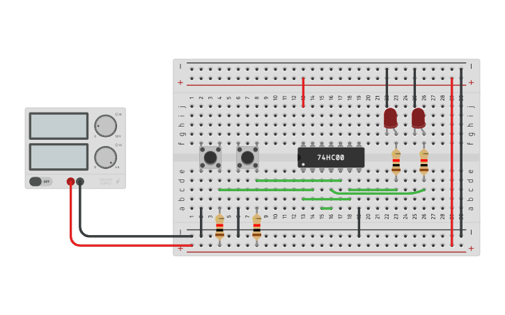 Circuit design EJERCICIO 2 - Tinkercad