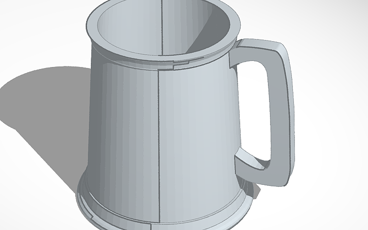 3D design Tankard 250ml | Tinkercad