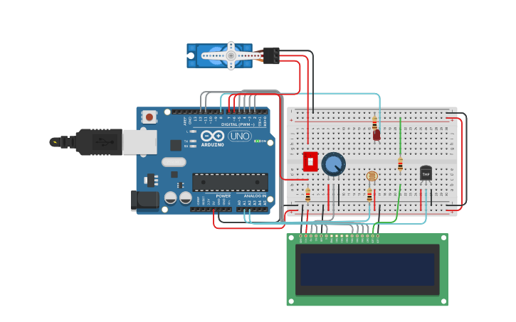 Circuit Design Home Automation Tinkercad