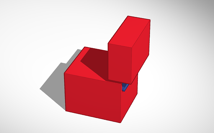3D design opening box - Tinkercad