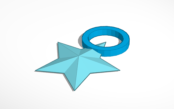 3D design the star | Tinkercad