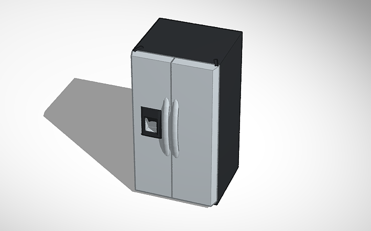 3D design Fridge - Tinkercad