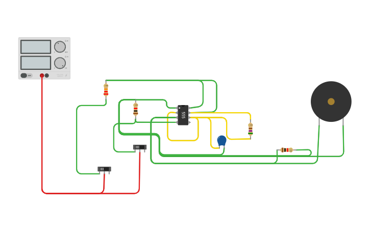 Circuit design Water Circuit with 555 Timer | Tinkercad