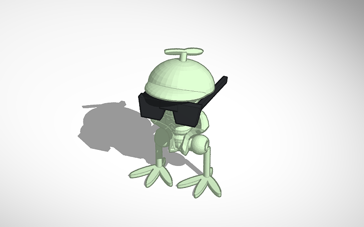 3D design scuff - Tinkercad