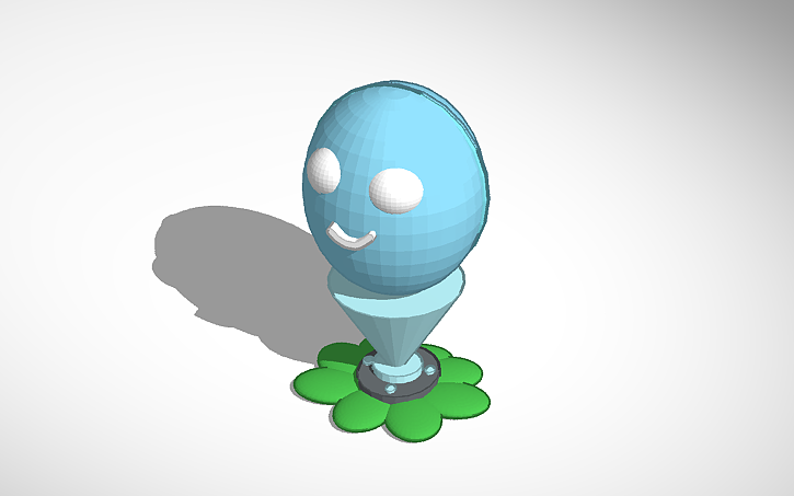 3D design Plants VS Zombie Infi Nut | Tinkercad