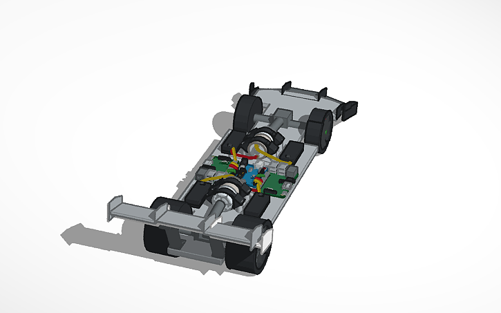 3D design bad rc car - Tinkercad