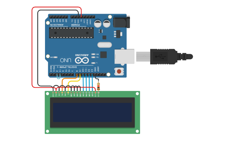 Circuit design Atividade 5 | Tinkercad
