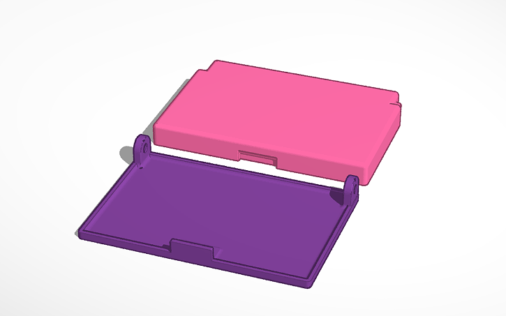 3D design TIE pill box - Tinkercad